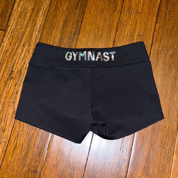 tumble wear | Bottoms | Tumble Wear Black Gymnast Short | Poshmark